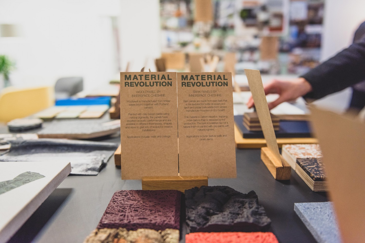 Sustainable Surfaces - Material Revolution Event - Mansfield Monk ...